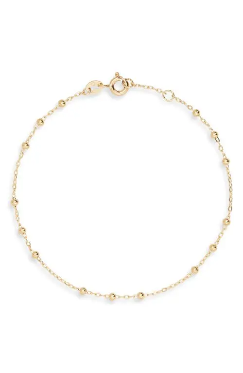 Bony Levy Mykonos 14k Gold Station Bracelet - 14k Yellow Gold