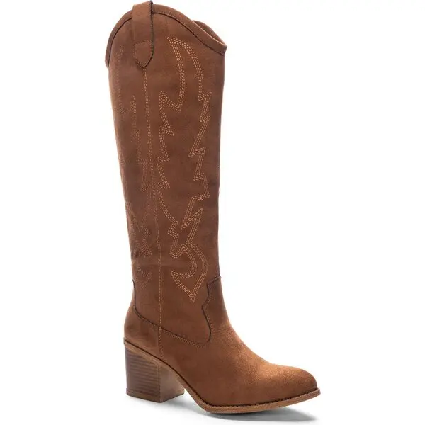 Chinese Laundry Upwind Western Boots - Brown
