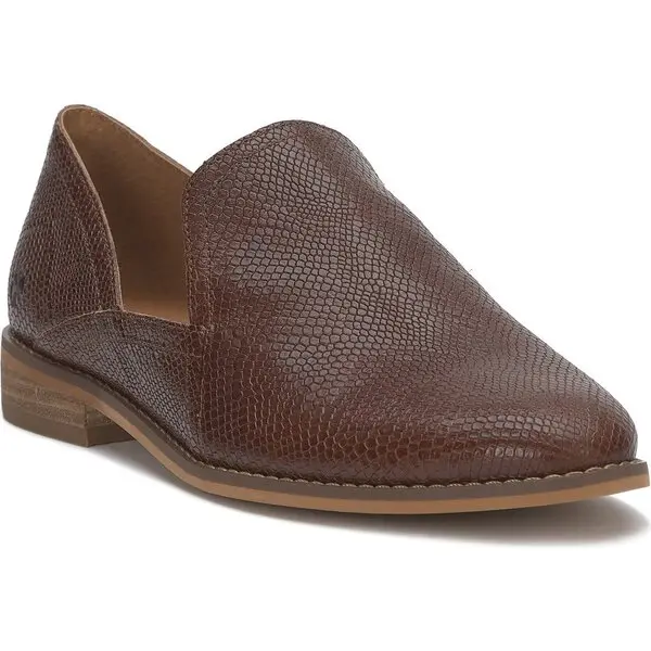 Lucky Brand Ellopy Leather Flats - Reishi