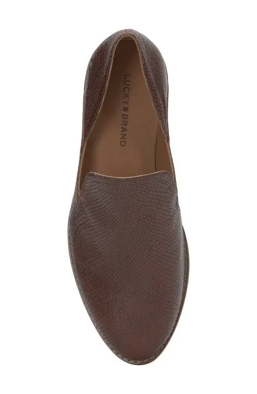 Lucky Brand Ellopy Leather Flats - Reishi