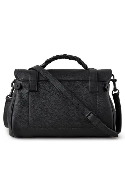 Mulberry Alexa Tonal Leather Satchel - Black