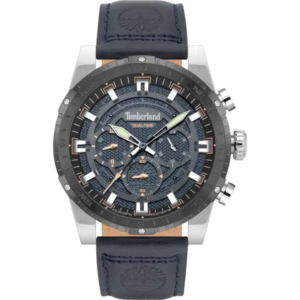 Timberland Fitzwilliam Multifunction Strap Watch - Blue Dark