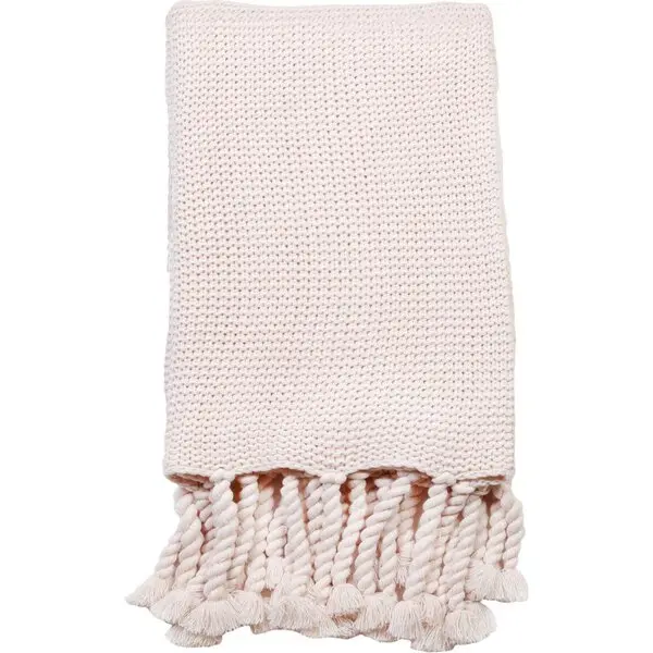 POM POM AT HOME Trestles Oversize Throw Blanket - Blush