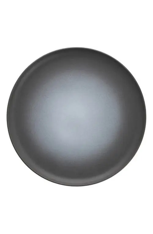 FORTESSA Cloud Terre Collection Miles Set Of 4 Plates - Charcoal