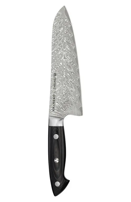 ZWILLING Kramer Euroline Damascus Collection 7-inch Fine Edge Santoku Knife - Stainless Steel