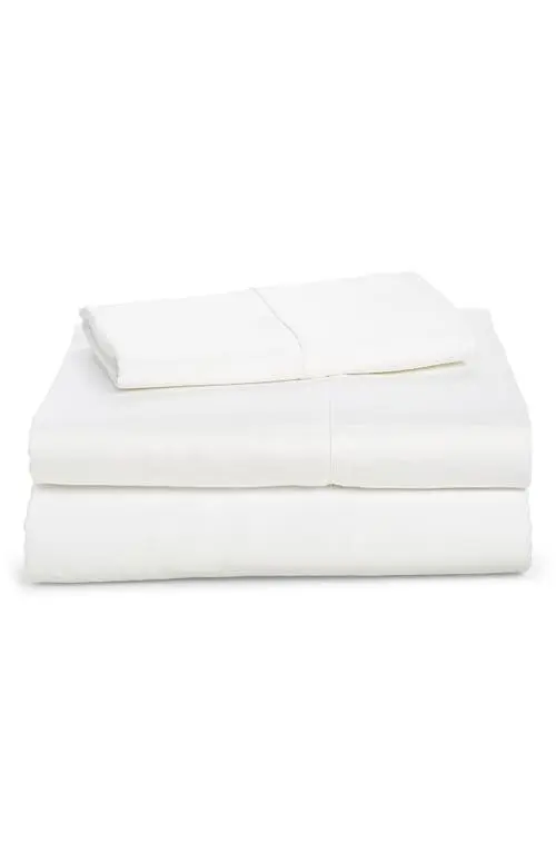 POM POM AT HOME Sateen Sheet Set - White