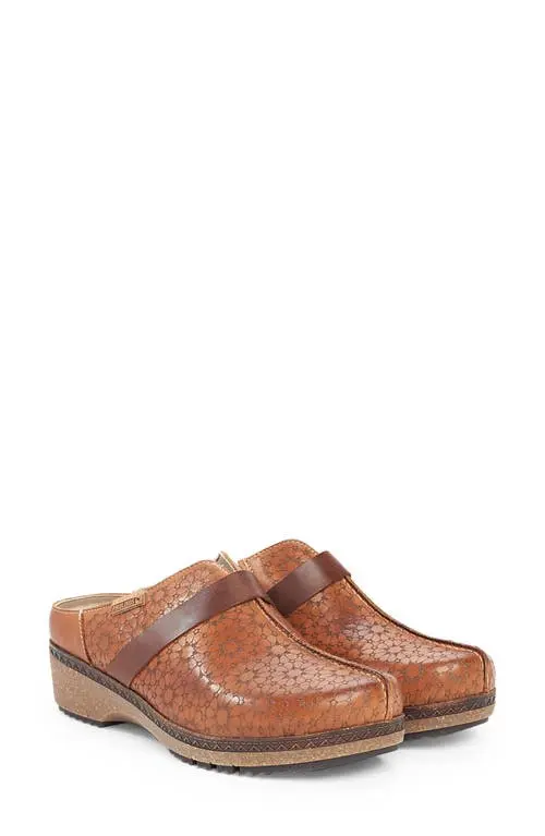 Pikolinos Granada Floral Embossed Clogs