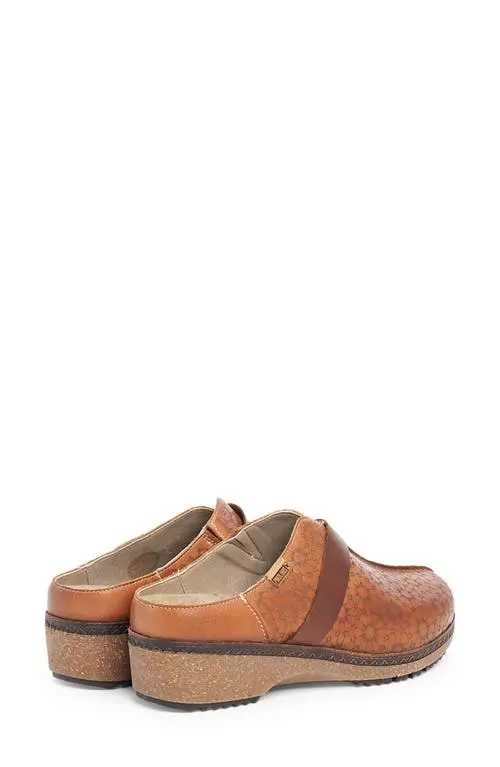 Pikolinos Granada Floral Embossed Clogs