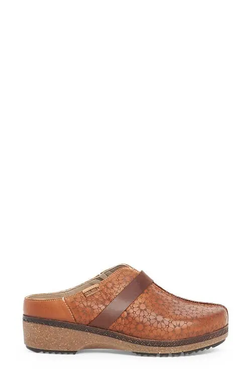 Pikolinos Granada Floral Embossed Clogs