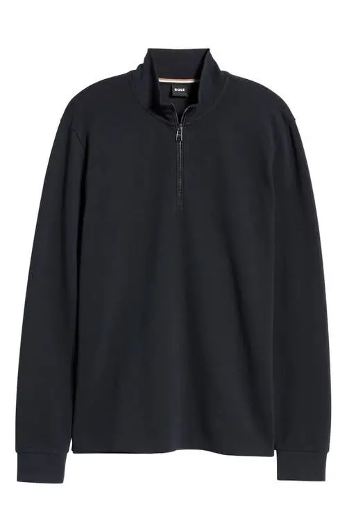 BOSS Striped Cotton Pullover