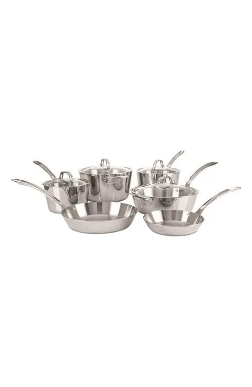 VIKING Contemporary 10-piece 3-ply Cookware Set - Stainless Steel