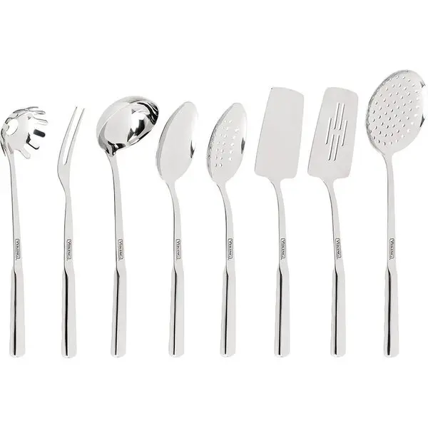 VIKING Stainless Steel 8-piece Utensil Set - Silver
