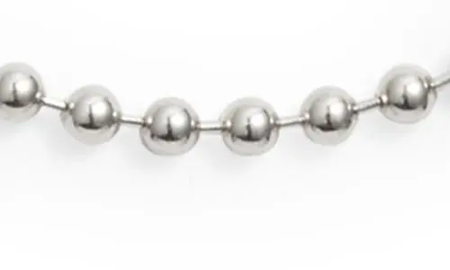Anzie Sterling Mini Ball Chain Necklace