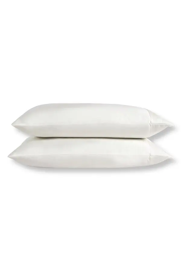 SUNDAY CITIZEN Set Of 2 Premium Pillowcases - Buttermilk