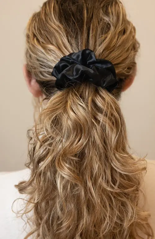 BLISSY 9-pack Assorted Silk Scrunchies