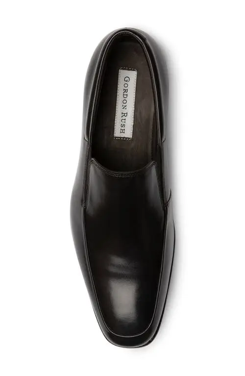 Gordon Rush Albany Apron Toe Loafer - Black
