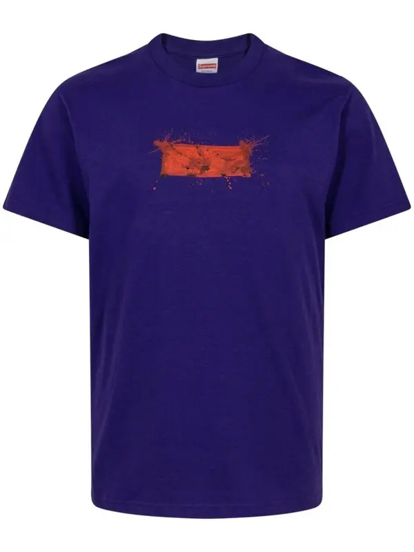 Supreme Ralph Steadman Box Logo T-shirt - Purple