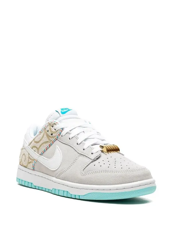 Nike Dunk Low Barbershop Sneakers - Neutrals