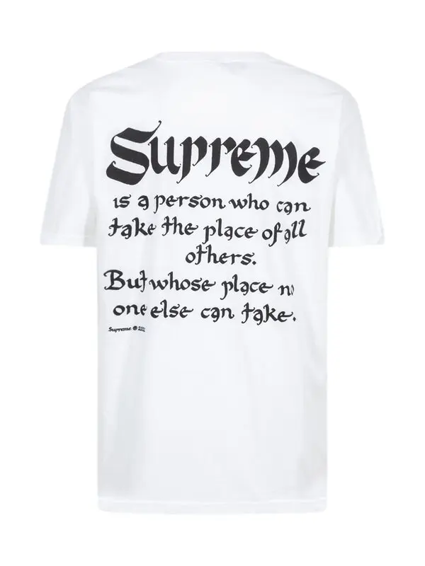 Supreme Person T-shirt - White