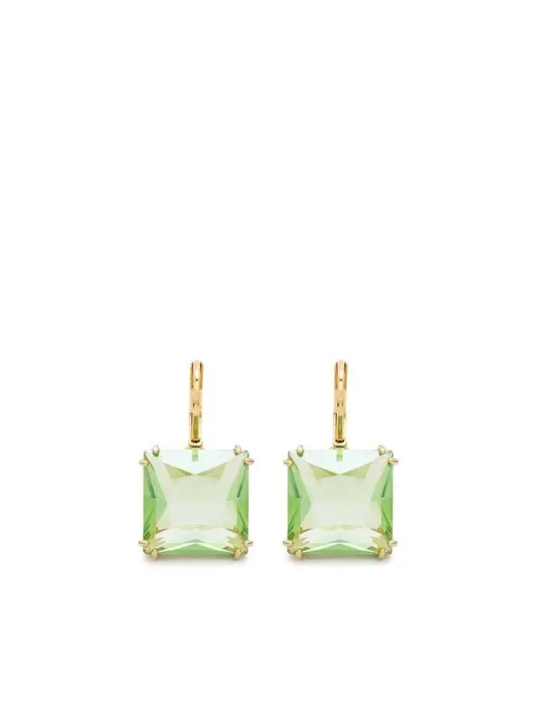 SWAROVSKI Millenia Crystal Drop Earrings - Green