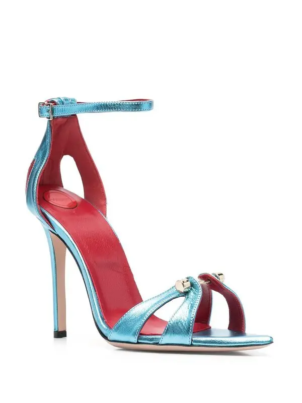 HARDOT 100mm Bar-detail Sandals