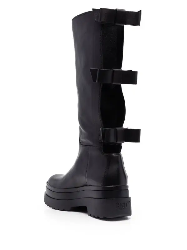 Red Valentino Bow-embellshed Cut-out Boots