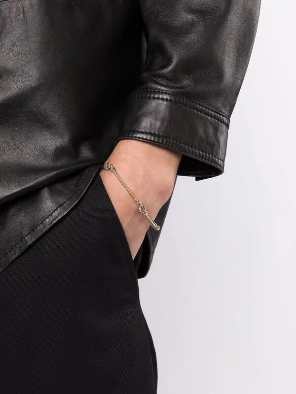 TAKAHIROMIYASHITA THESOLOIST. Bar-link Chain Bracelet