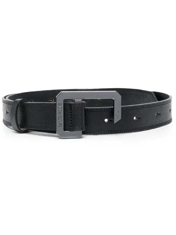 Zadig&Voltaire Le Cecilia Leather Belt - Black