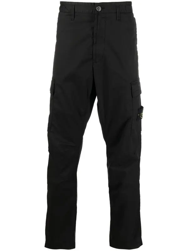 Stone Island Logo-patch Cargo Trousers
