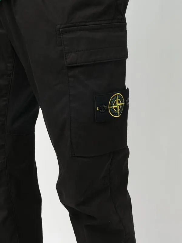 Stone Island Logo-patch Cargo Trousers