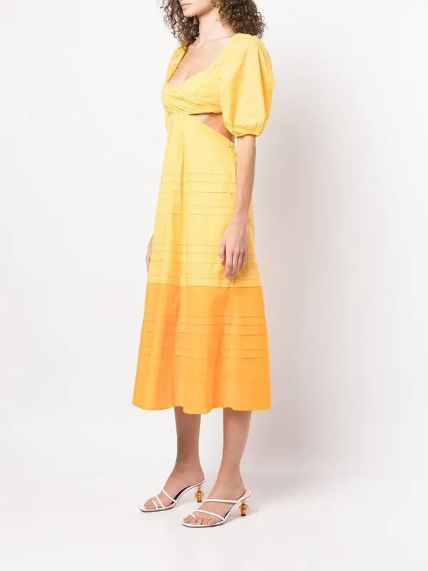 Staud Carina Midi Dress