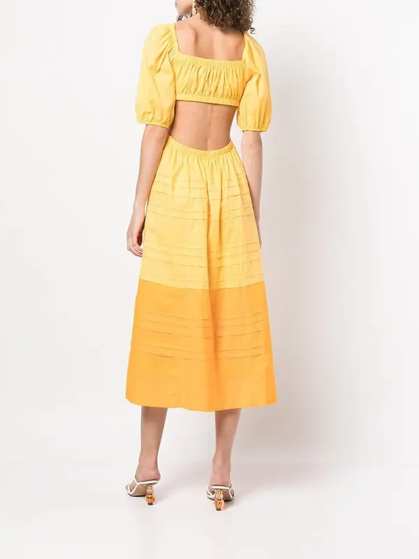 Staud Carina Midi Dress
