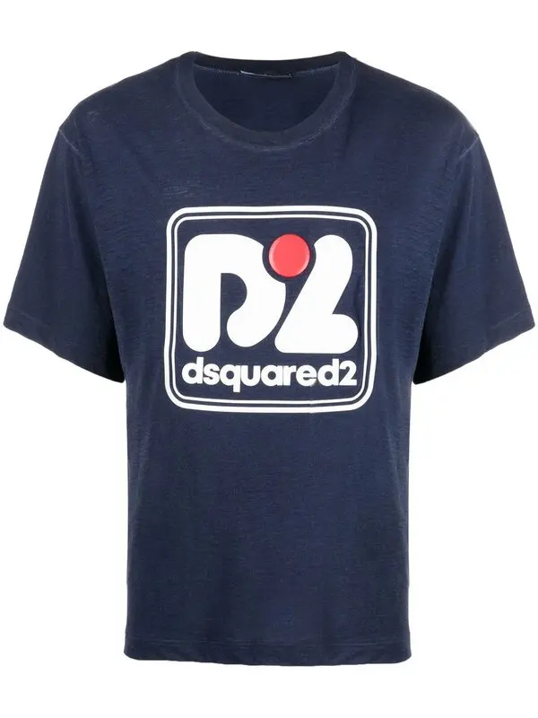 Dsquared2 Logo-print T-shirt - Blue