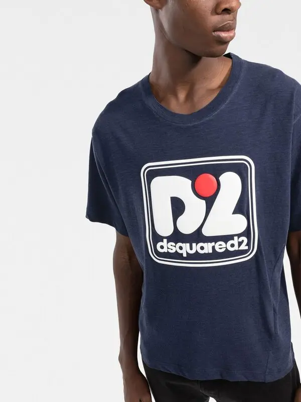 Dsquared2 Logo-print T-shirt - Blue