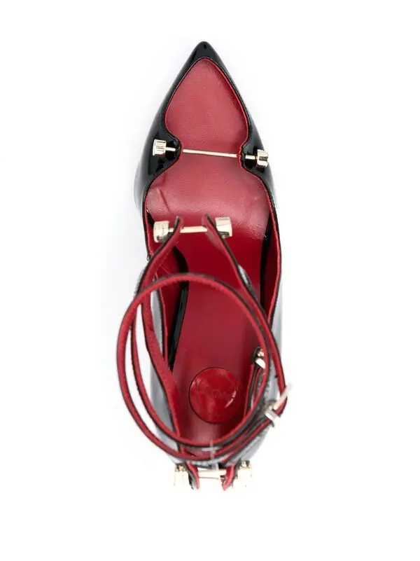 HARDOT Harlot Leather Pumps - Black
