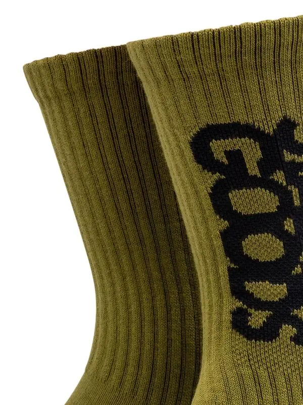 STADIUM GOODS Logo Crew Socks - Green