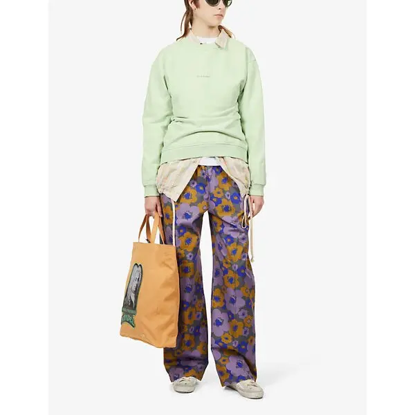 Acne Studios Fierre Logo-print Cotton-jersey Sweatshirt