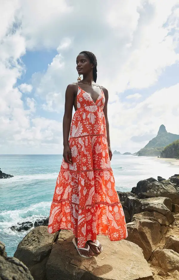chinese dress ladies Mallory Maxi Dress - Jungle Vines main image 0