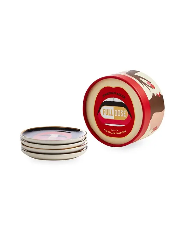 Jonathan Adler Full Dose Coasters/set Of 4 - One-color