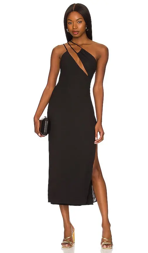 knee length dresses for ladies Totumo Midi Dress in Orquidea