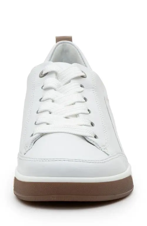 ARA Redmond Sneaker - White Gauchosoft