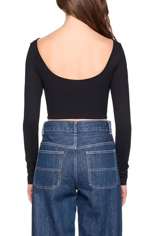 Susana Monaco Scoop Back Crop Top