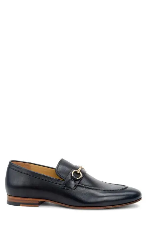 WARFIELD & GRAND Tate Bit Loafer - Black/gold