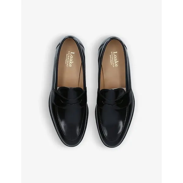 LOAKE Imperial Strap Leather Loafers