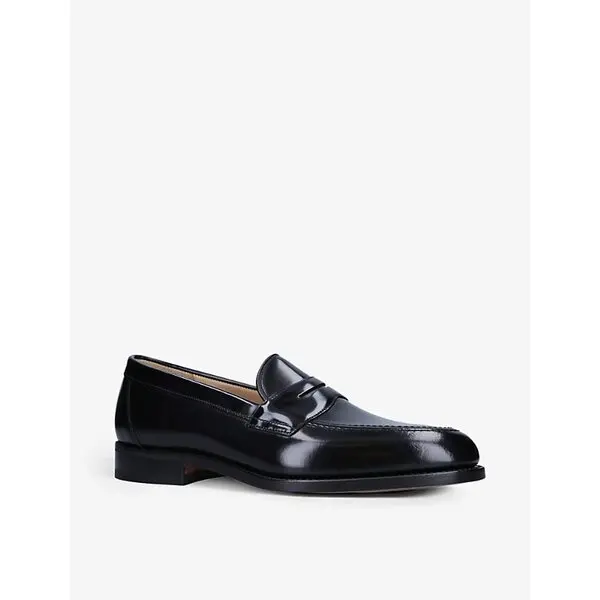LOAKE Imperial Strap Leather Loafers