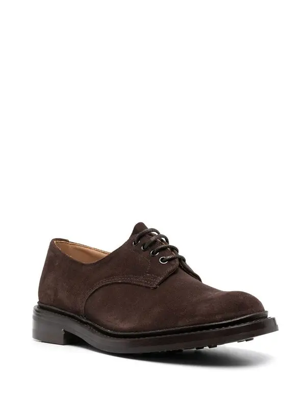 TRICKER'S Low-top Lace-up Derby Shoes - Brown