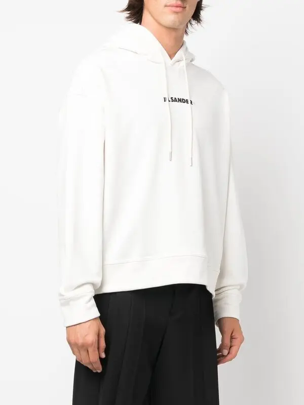 JIL SANDER Logo-print Detail Hoodie