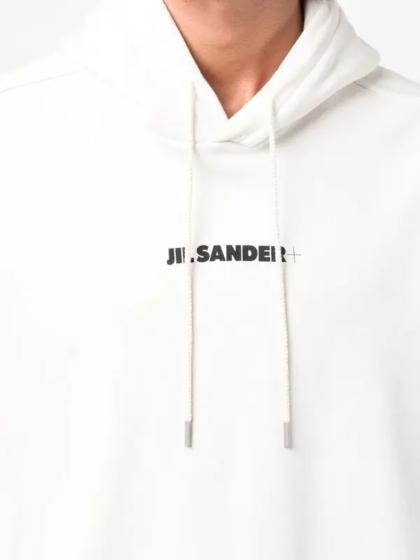 JIL SANDER Logo-print Detail Hoodie