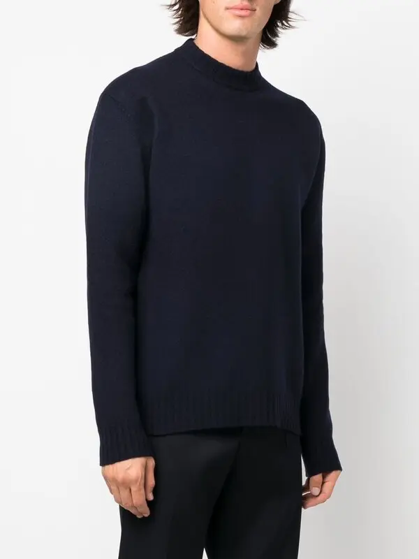 JIL SANDER Crew-neck Jumper - Blue