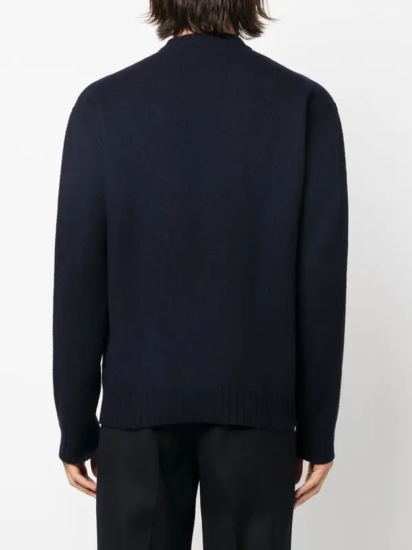 JIL SANDER Crew-neck Jumper - Blue